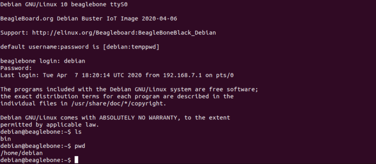 Connecting Your BeagleBone Black using USB to TTL Serial Converter ...